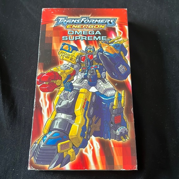 Media | Transformers Energon Omega Supreme Vhs | Poshmark